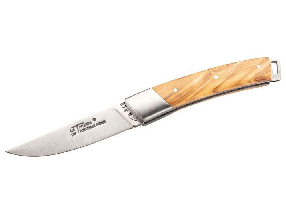 Taschenmesser LE THIERS POCKET, Sandvik Stahl 14C28N,, Back Lock, Ede ...